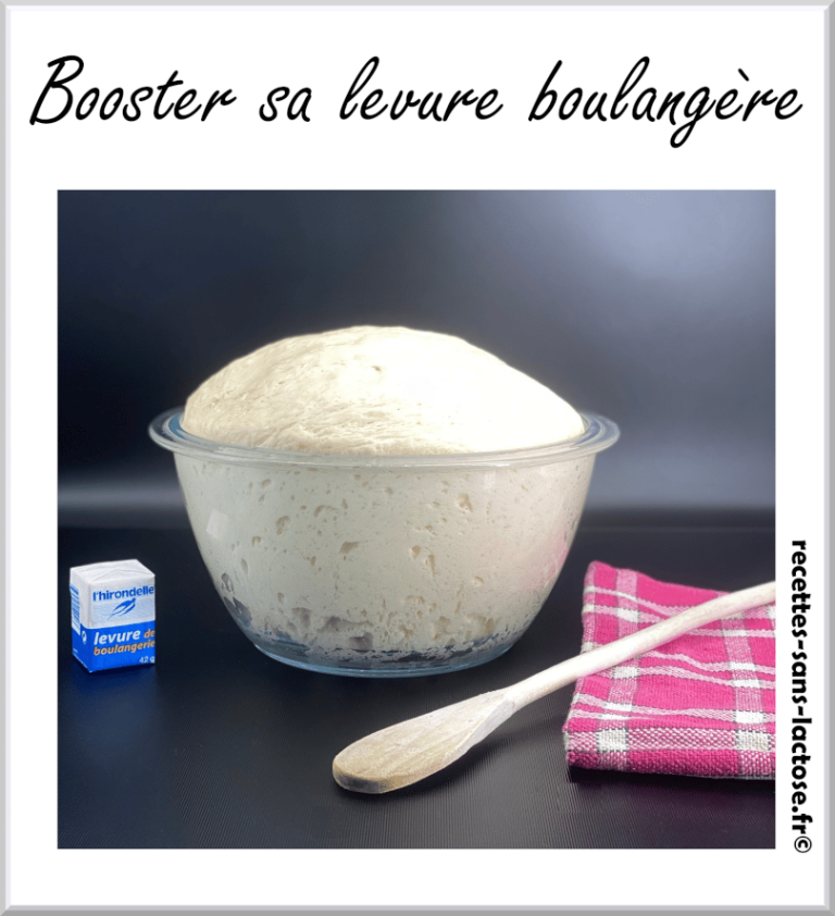 Activer la levure boulangère en cube ou en sachet - Recettes sans lactose